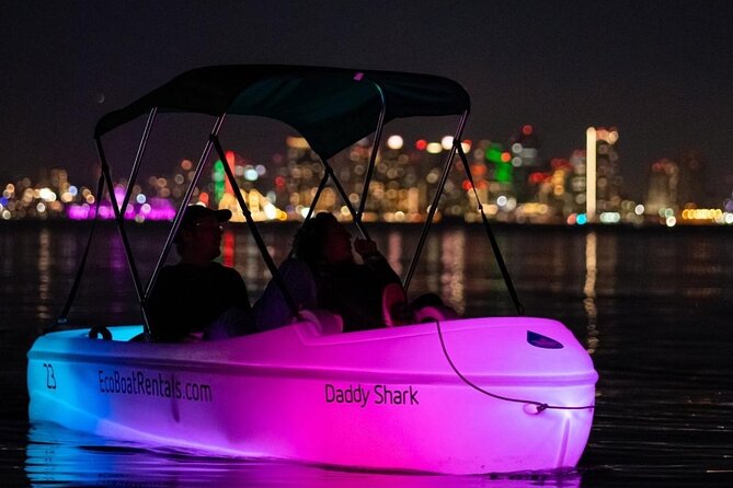 Glow Nightime Pedal Boat Rental in San Diego Bay - FAQ