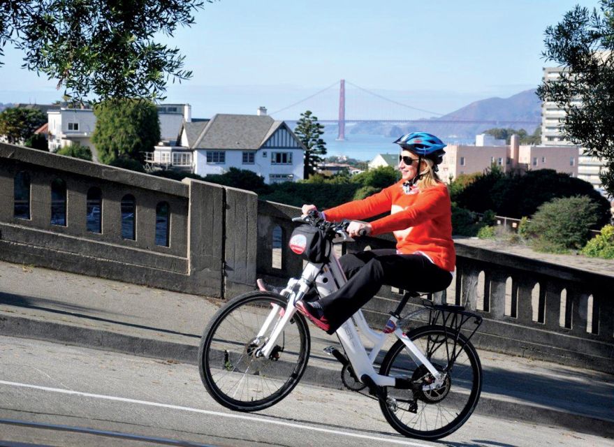Golden Gate Bridge: Electric Bike Guided Tour to Sausalito - Key Points