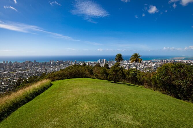 Grand Tour Around Oahu- Swim at Waterfall & Turtle Beach - Key Points