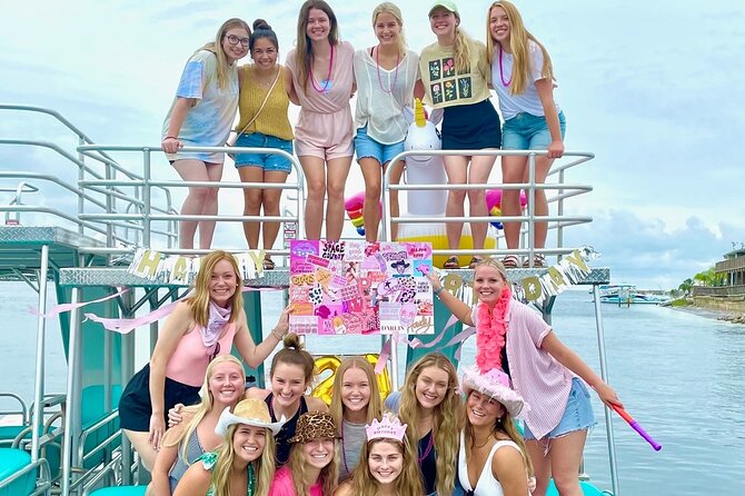 Half Day Double Decker Pontoon Boat Rental- Fort Walton Beach - The Experience in Detail