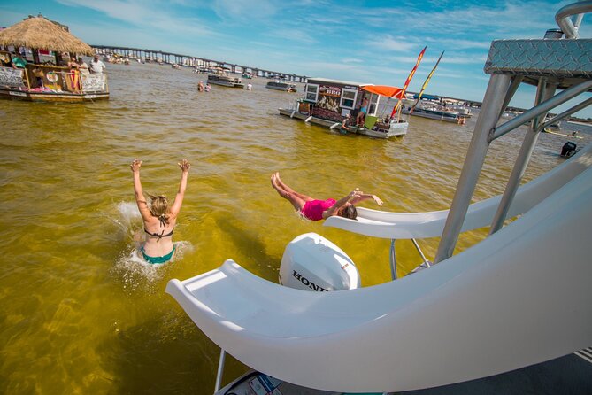 Half Day Double Decker Pontoon Boat Rental from Okaloosa Island - Frequently Asked Questions
