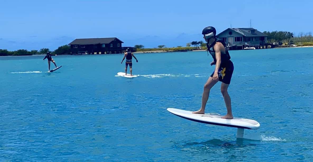 Hawaii: Electric Hydrofoil Surfing Solo Lesson - An Introduction to the Experience