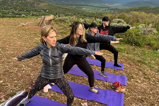 Hiking and Yoga On Top Of A Mountain in Park City Utah - What You Can Expect from the Experience