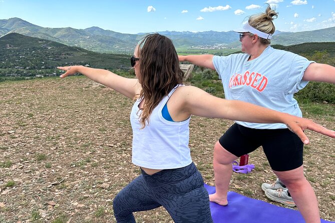 Hiking and Yoga On Top Of A Mountain in Park City Utah - The Sum Up
