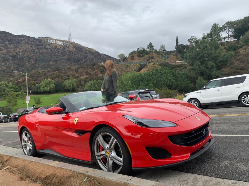 Hollywood Sign 50 Min Ferrari tour (drive or be driven) - FAQ
