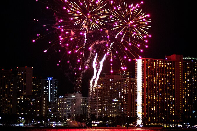Honolulu BYOB Fireworks Boat Cruise - Key Points