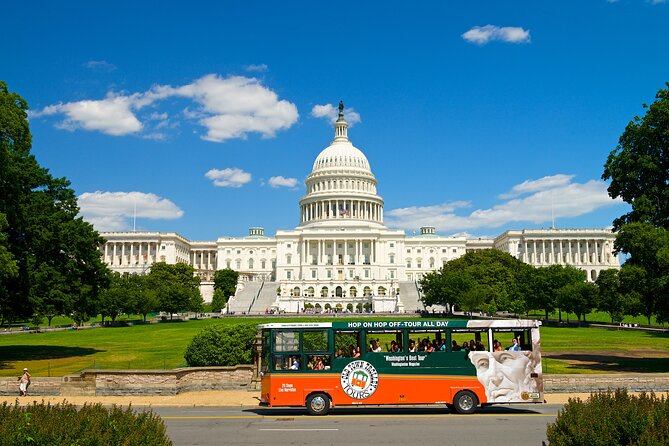 Hop-On Hop-Off 21 Stop Trolley Tour + Arlington Cemetery - What to Expect During Your Experience