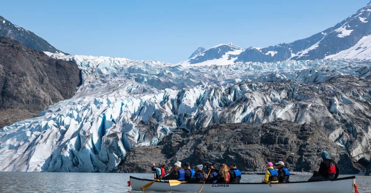 Juneau: Mendenhall Glacier Canoe Paddle and Hike