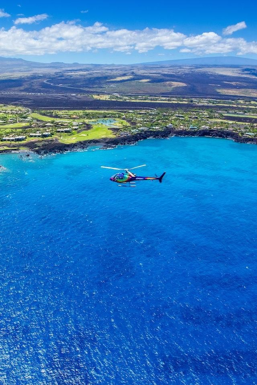Kailua-Kona: Hualalai Volcano Doors On/Off Helicopter Tour