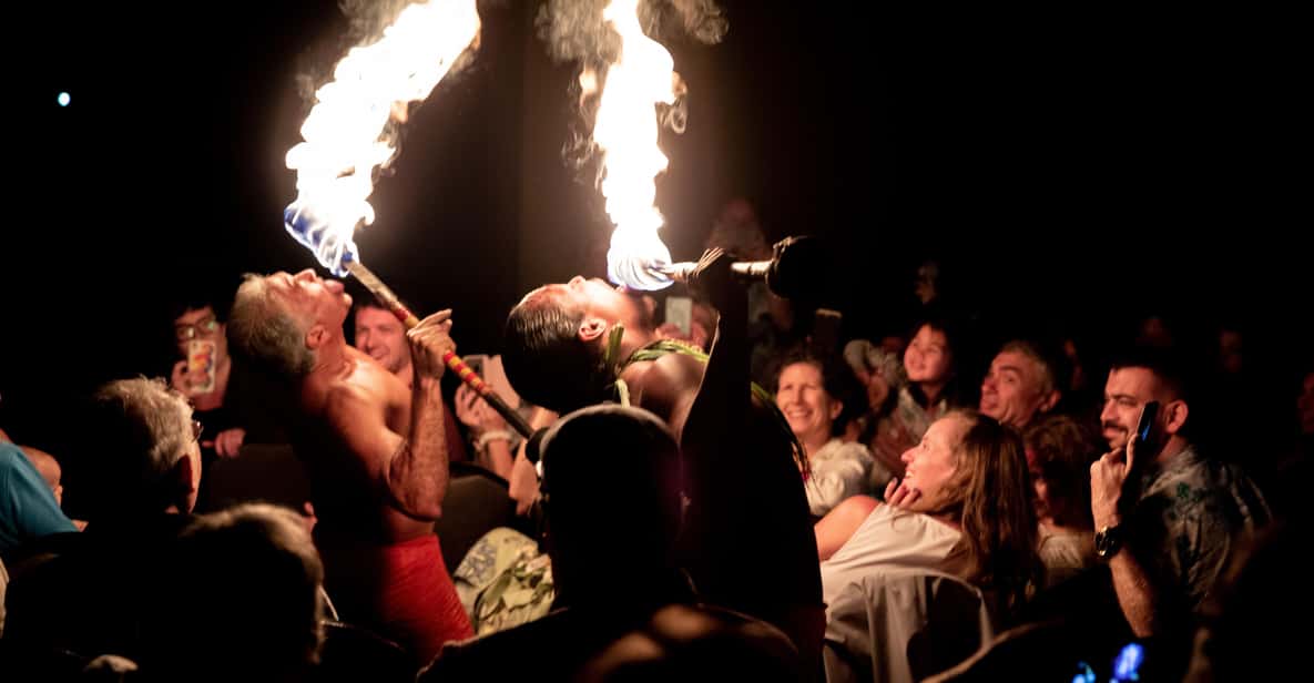Kauai: Ahi Uila Fire Show with Dinner Option - How Is the Experience Structured?