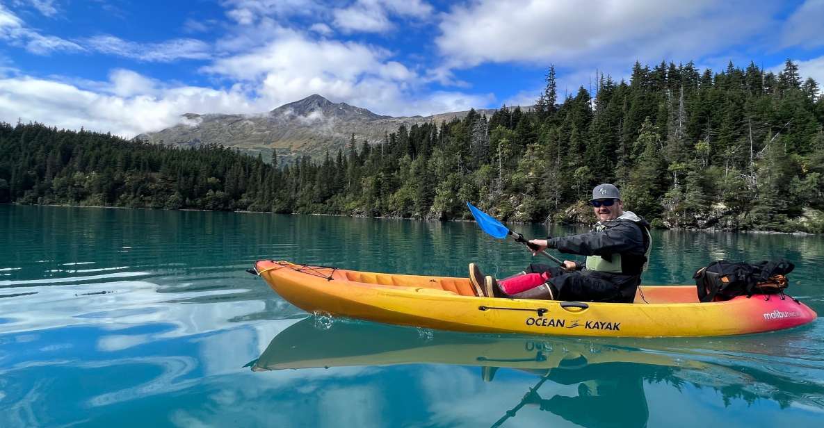 Kayak Tour, Historic Iditarod Trail Hike & Lunch Near Seward