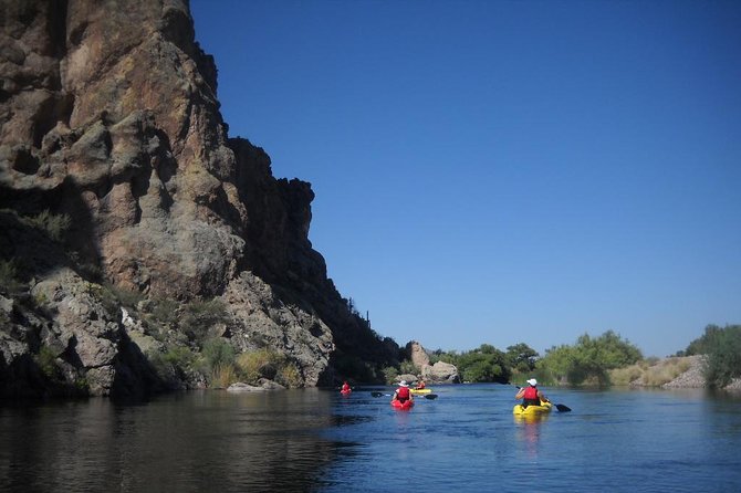 Kayaking 2 Hr Canyon & Cliffside on Saguaro Lake