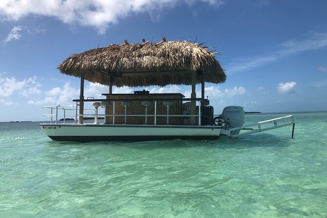 Key West Tiki Bar Boat Cruise to Popular Sand Bar