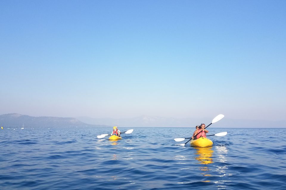 Lake Tahoe: Discover Kayaking or Paddleboarding Tour