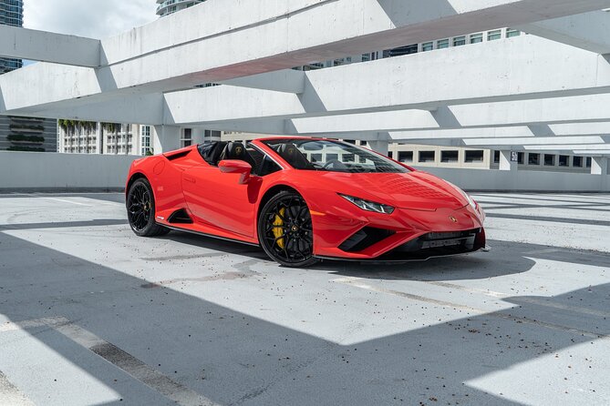 Lamborghini Huracan Spyder - Supercar Driving Experience in Miami - What You Can Expect from the Experience
