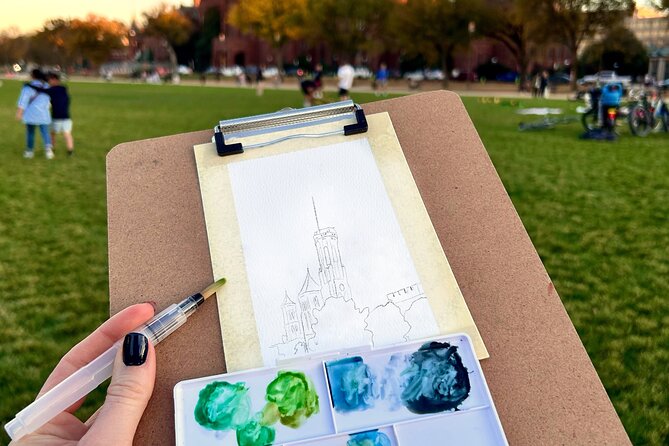 Landmark Painting Activity Outside in DC - Practical Details to Keep in Mind