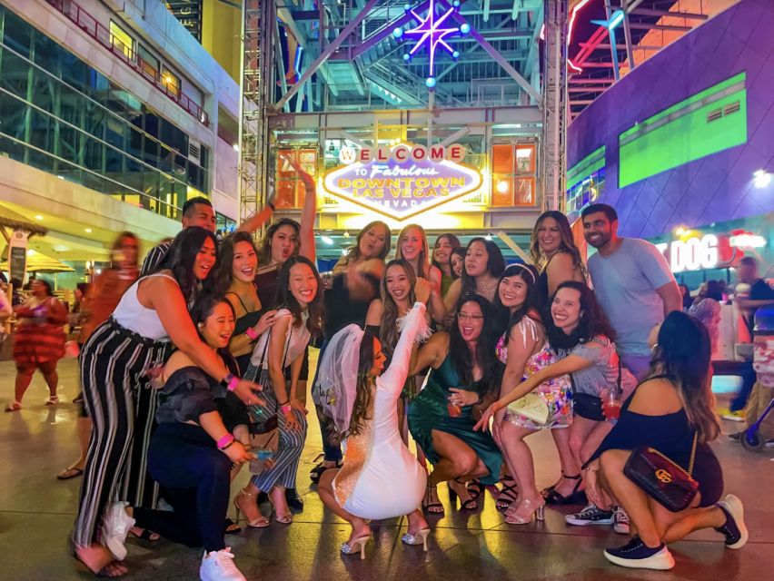 Las Vegas Fremont Street Bar Crawl (party bus add-on option) - The Itinerary and What You Can Expect
