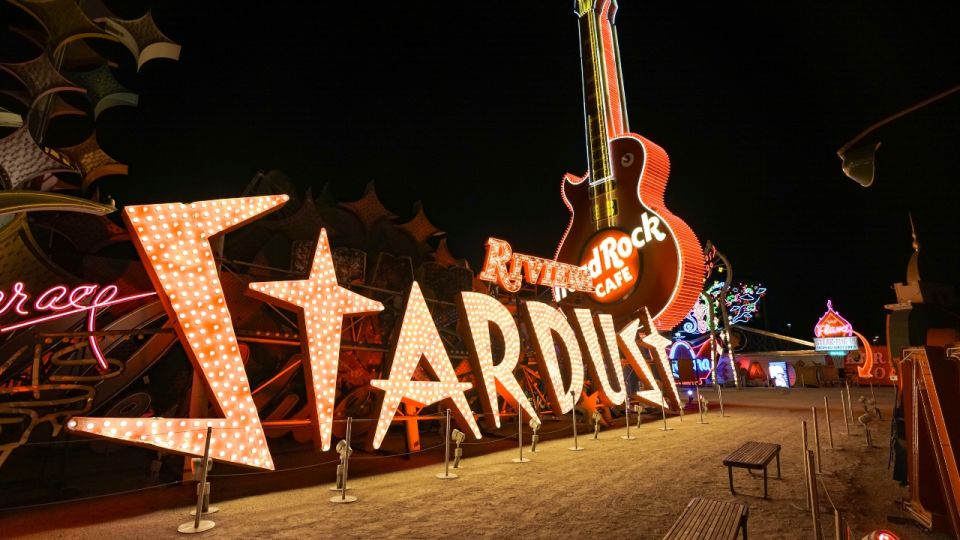 Las Vegas: Night Helicopter Flight and Neon Museum Tour - The Neon Museum: A Sign of the Times