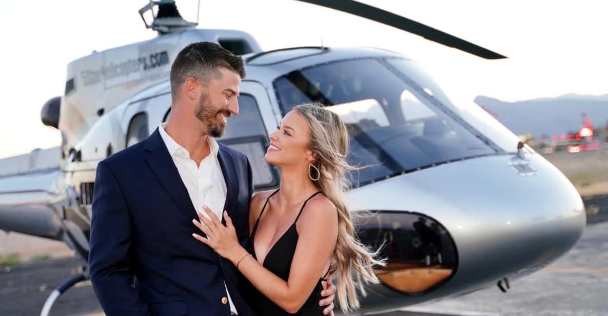Las Vegas Night Strip Helicopter Wedding Ceremony Package - Key Points