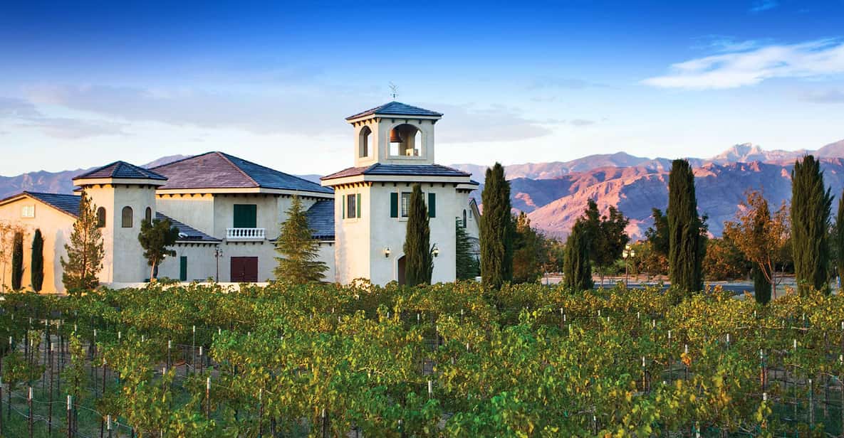 Las Vegas / Pahrump Wine Tasting Tour and snacks - The Itinerary: What You’ll Experience