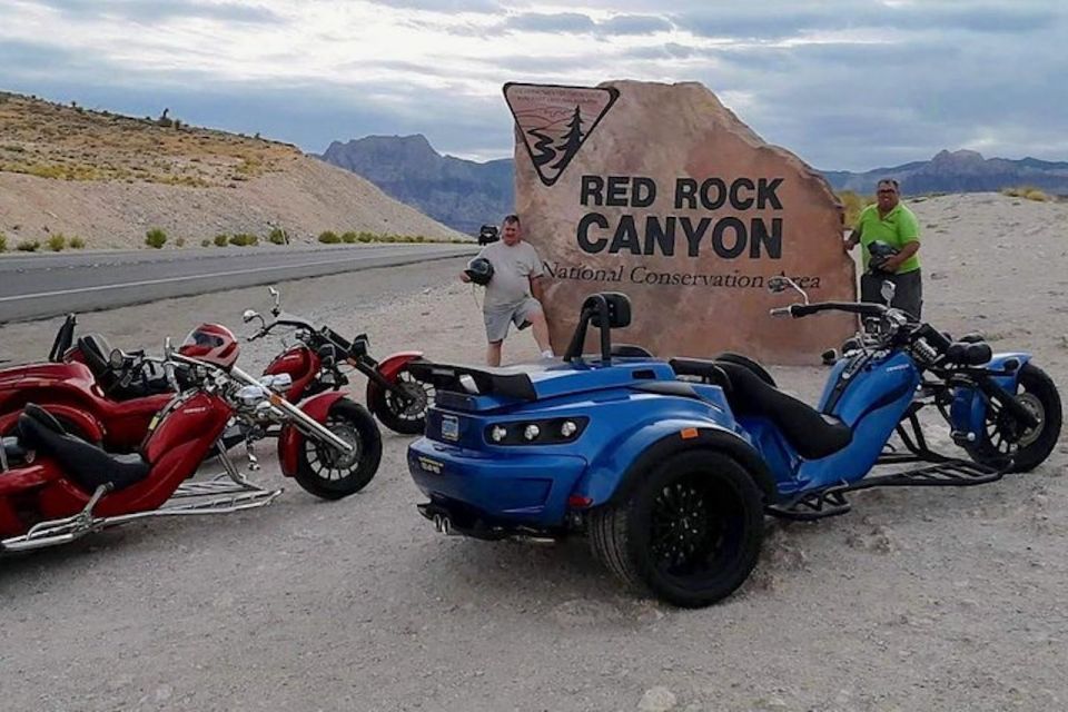Las Vegas: Red Rock Canyon and Las Vegas Strip Trike Tour - Key Points