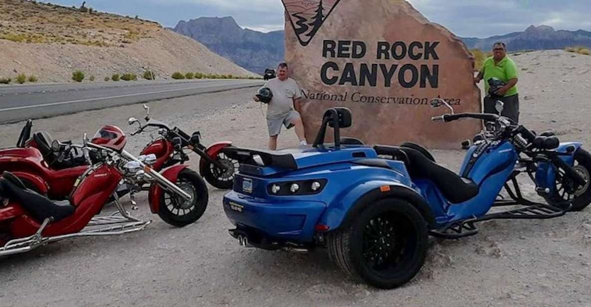 Las Vegas: Red Rock Canyon and Las Vegas Strip Trike Tour - What to Expect on the Tour