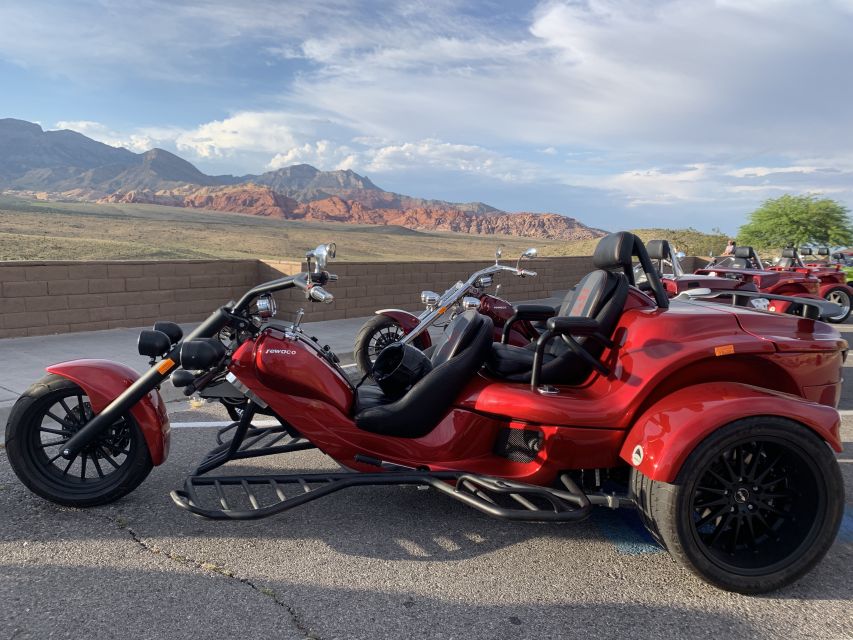 Las Vegas: Red Rock Canyon and Las Vegas Strip Trike Tour - Detailed Breakdown of the Itinerary