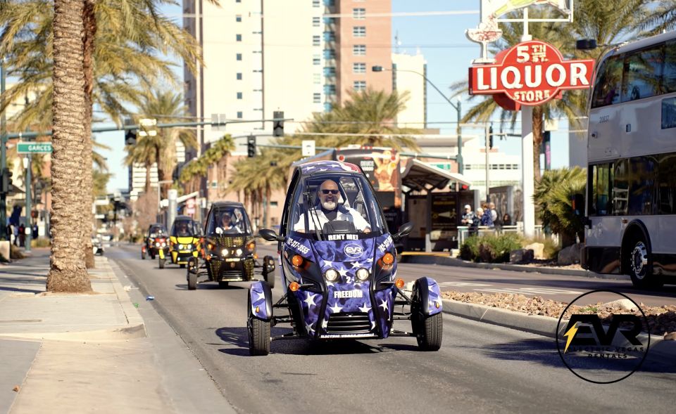 Las Vegas: Self-Drive Strip Tour in an Electric EVR car - Itinerary Breakdown: What You’ll See and Experience