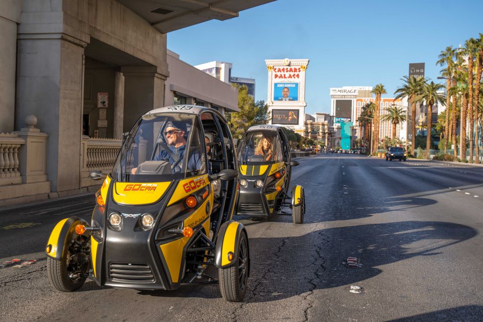 Las Vegas: Talking GoCar Las Vegas Strip Tour - The Itinerary in Detail