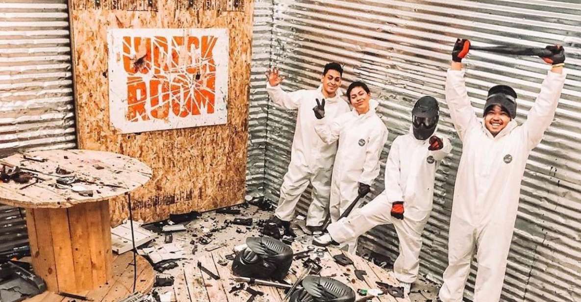 Las Vegas: Wreck Room Experience - What to Expect During Your Wreck Room Session