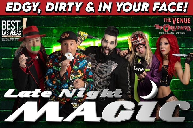 Late Night Magic at The Orleans Las Vegas - Key Points