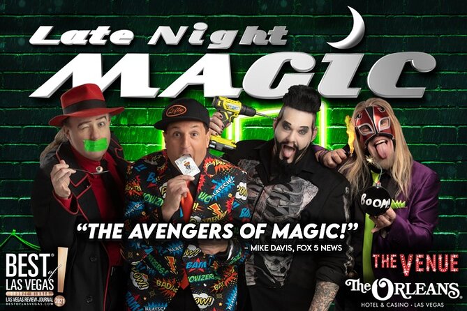 Late Night Magic at The Orleans Las Vegas - What to Expect from Late Night MAGIC: An In-Depth Look