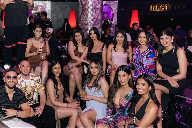 Latin Club Crawl with Belaire Champagne and Party Bus Experience - Key Points