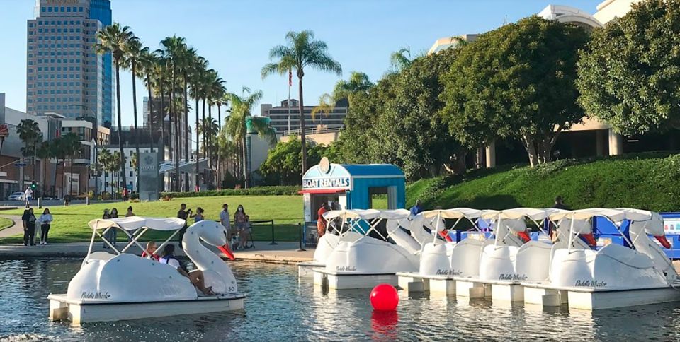 Long Beach: Swan Boat Rental at Rainbow Lagoon - The Experience: What You’ll See and Do