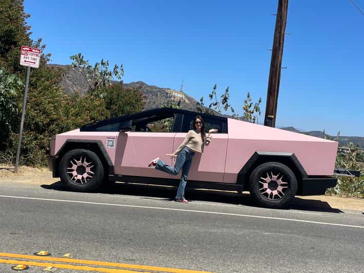 Los Angeles: 30-Minute Hollywood Sign Tesla Cyber Truck Tour - Key Points