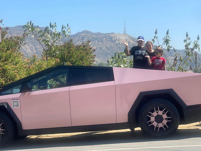 Los Angeles: 30-Minute Hollywood Sign Tesla Cyber Truck Tour - A New Way to Explore Hollywood in a Cybertruck