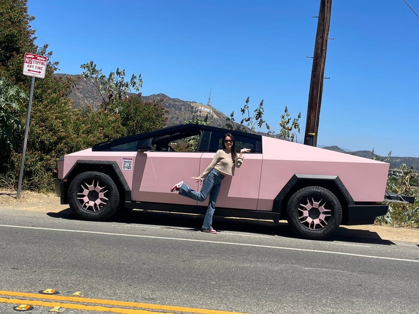 Los Angeles: 30-Minute Hollywood Sign Tesla Cyber Truck Tour - The Itinerary Breakdown