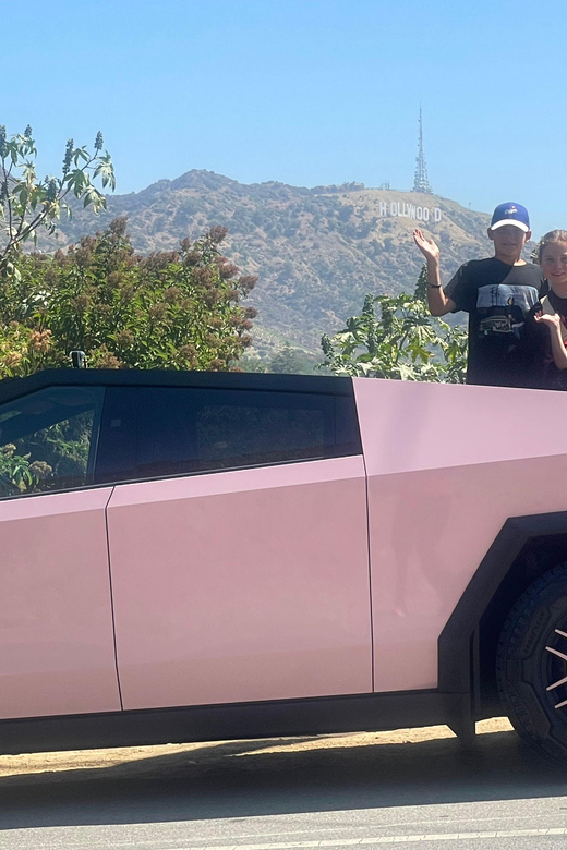 Los Angeles: 30-Minute Hollywood Sign Tesla Cyber Truck Tour - The Experience in Detail