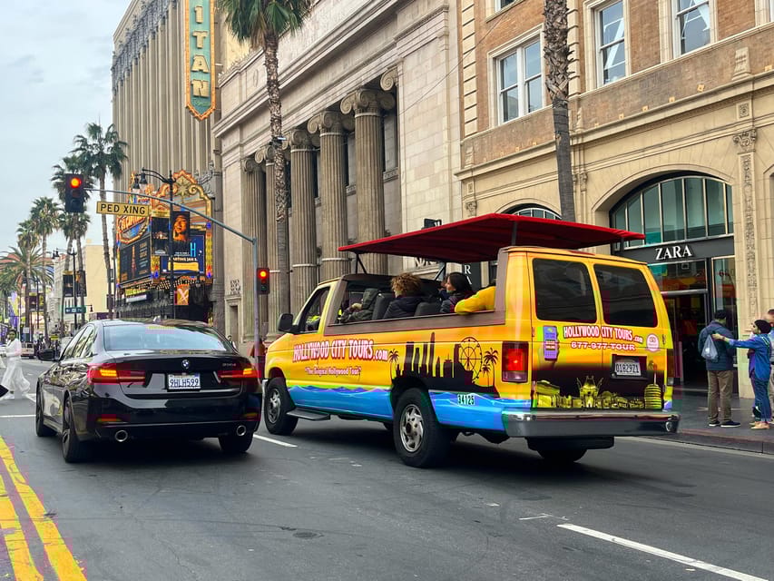 Los Angeles: Hollywood & Celebrity Homes Open-Air Bus Tour - Key Points