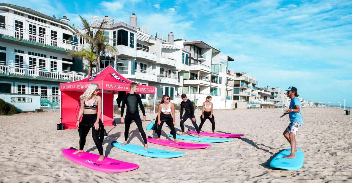 Los Angeles: Surfing Lesson in Venice Beach - Key Points