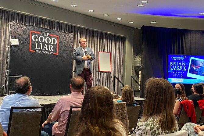 Magician and Mentalist Brian Curry at the Capital Hilton - Key Points