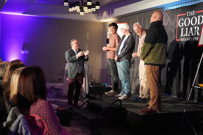 Magician and Mentalist Brian Curry Live at the Hotel Washington - Key Points