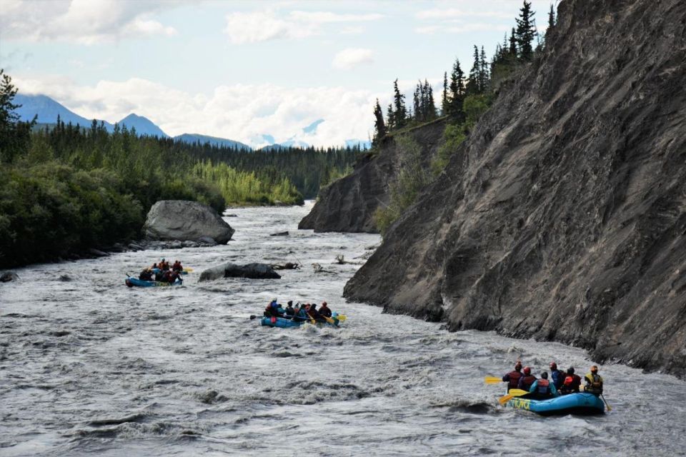 Matanuska Glacier Lions Head Whitewater Rafting - Key Points
