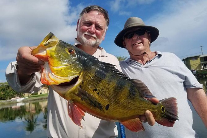 Miami Airport Lakes Peacock Bass Fishing Trip (1 to 4 ppl) - Authentic Insights from Reviewers