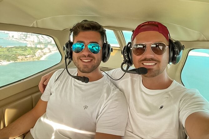 Miami Beach: Private South Beach Airplane Tour with drinks - The Itinerary: What to Expect