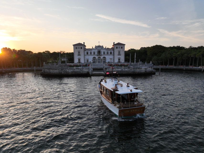 Miami Beach: Vizcaya Sunset Cruise Includes Food and Drink - The Experience: A Step-by-Step Breakdown