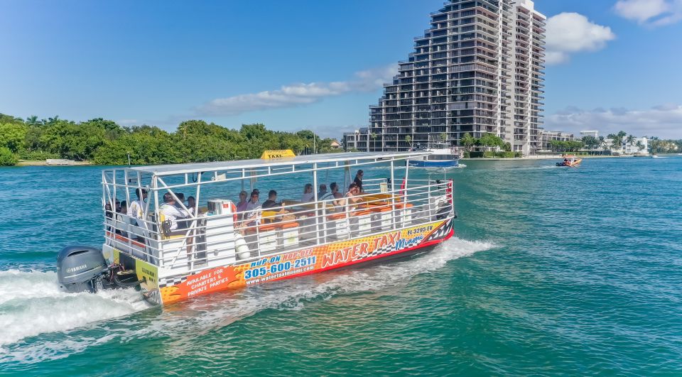 Miami Biscayne Bay: Hop-on Hop-off Boat Cruise - Key Points