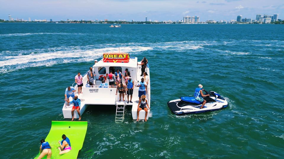 Miami: Catamaran Cruise with Water Sports Package and Party - What to Expect on the Miami Catamaran Water Sports Experience
