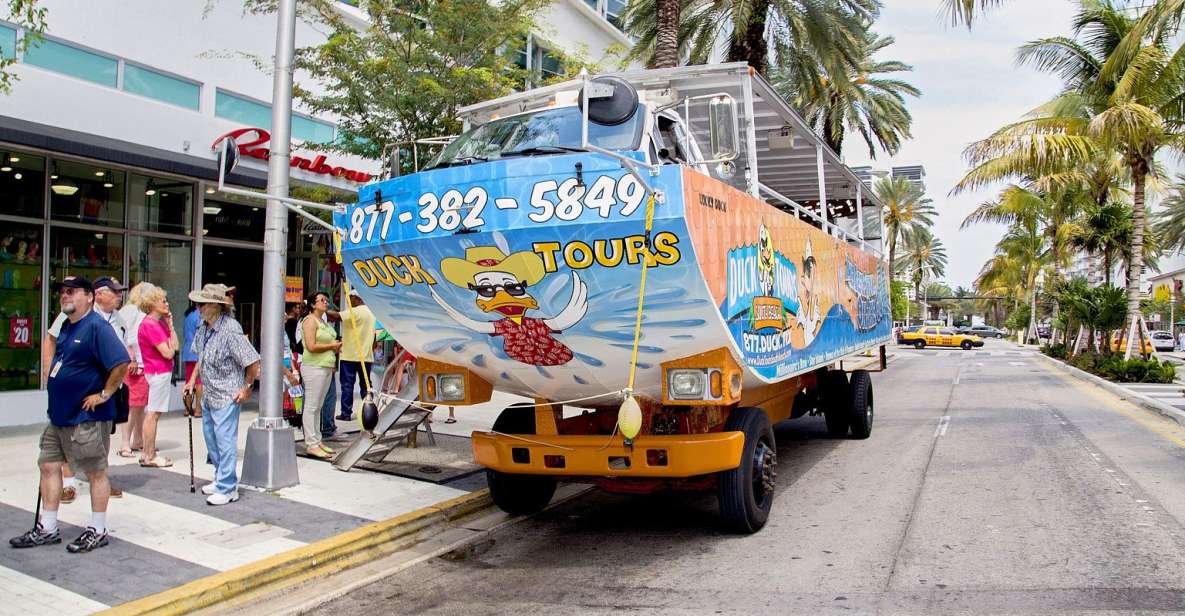 Miami: Duck Tour of Miami and South Beach - Exploring Miami on an Amphibious Vehicle