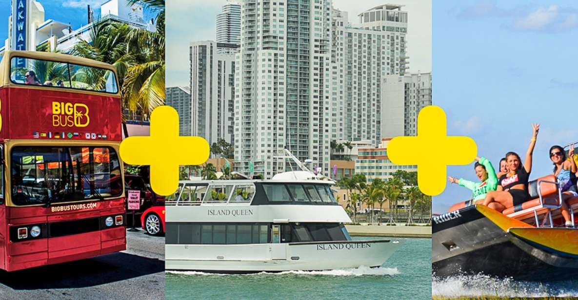 Miami: Everglades Experience, Bay Cruise & Open-top Bus Tour - Practical Details and Tips